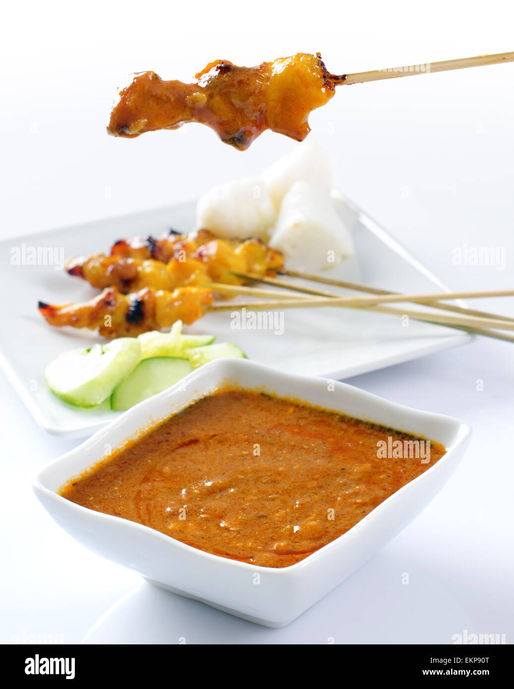 Delicious satay hi-res stock photography and images - Alamy