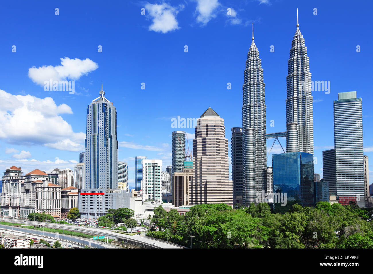 Kuala Lumpur skyline Stock Photo - Alamy