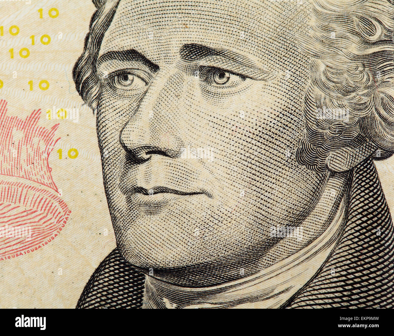 Alexander hamilton note hi-res stock photography and images - Alamy