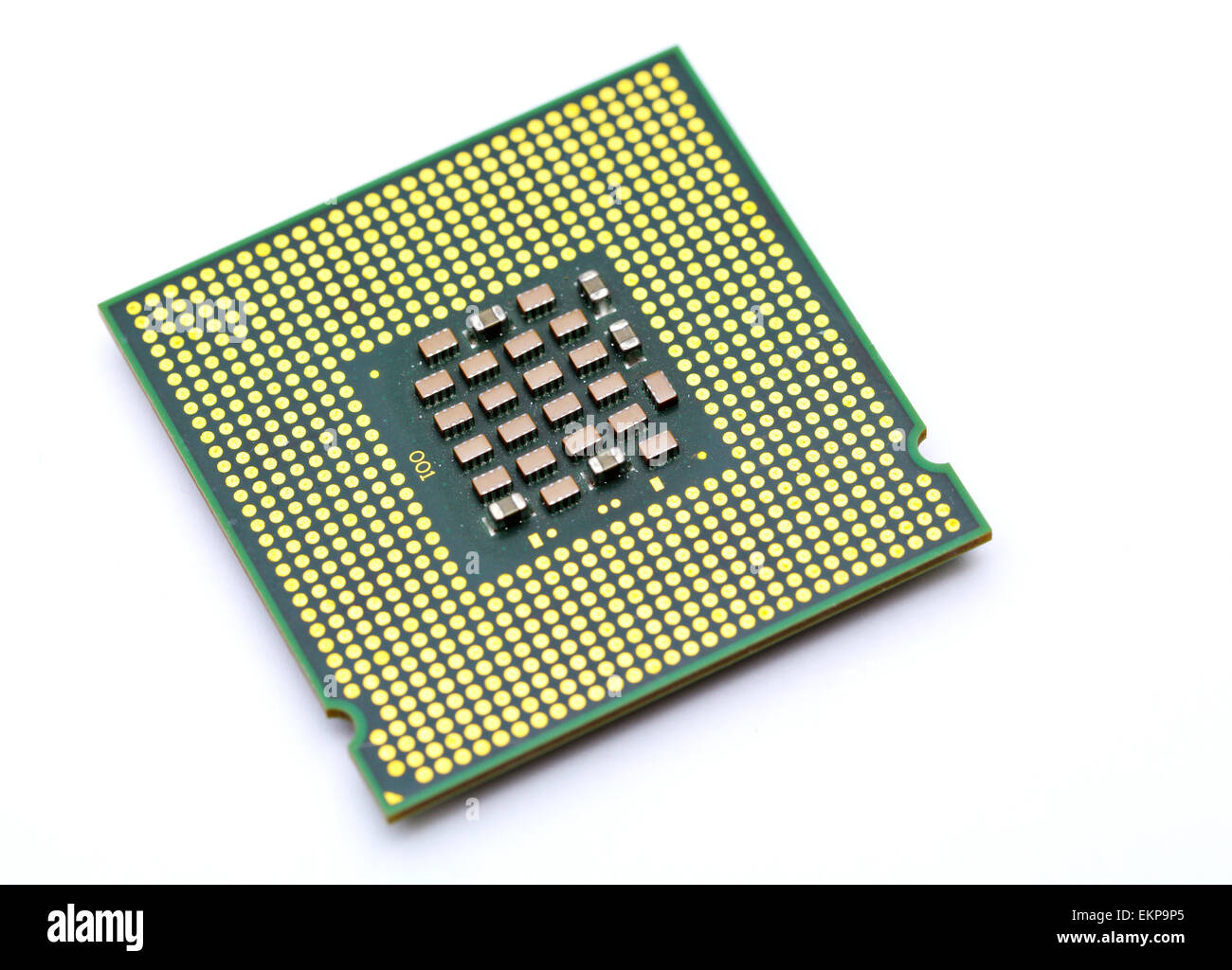 CPU isolated on white background Stock Photo - Alamy