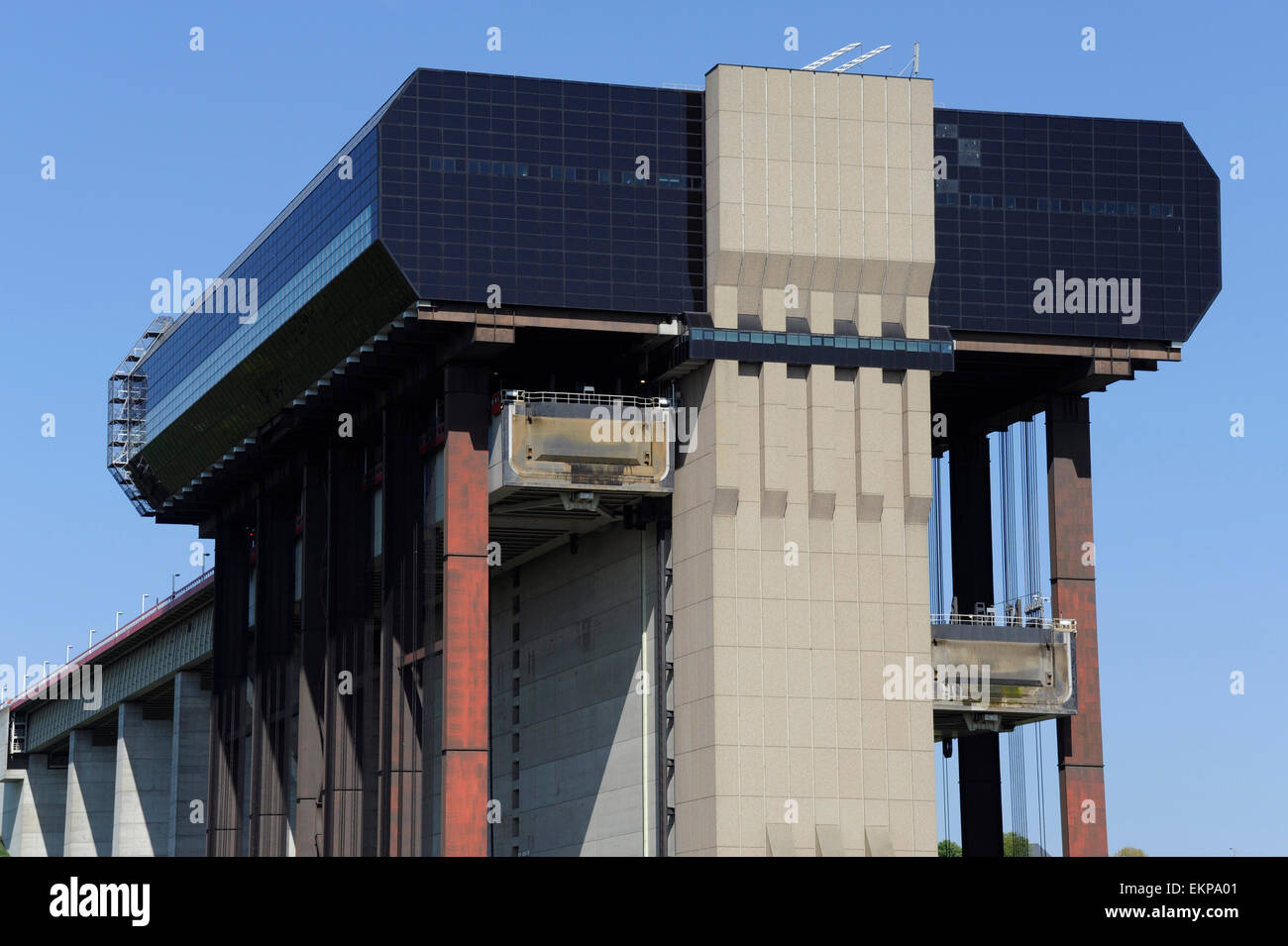 Strepy-Thieu boat lift,canal du Centre,near Binche,Belgium Stock Photo ...