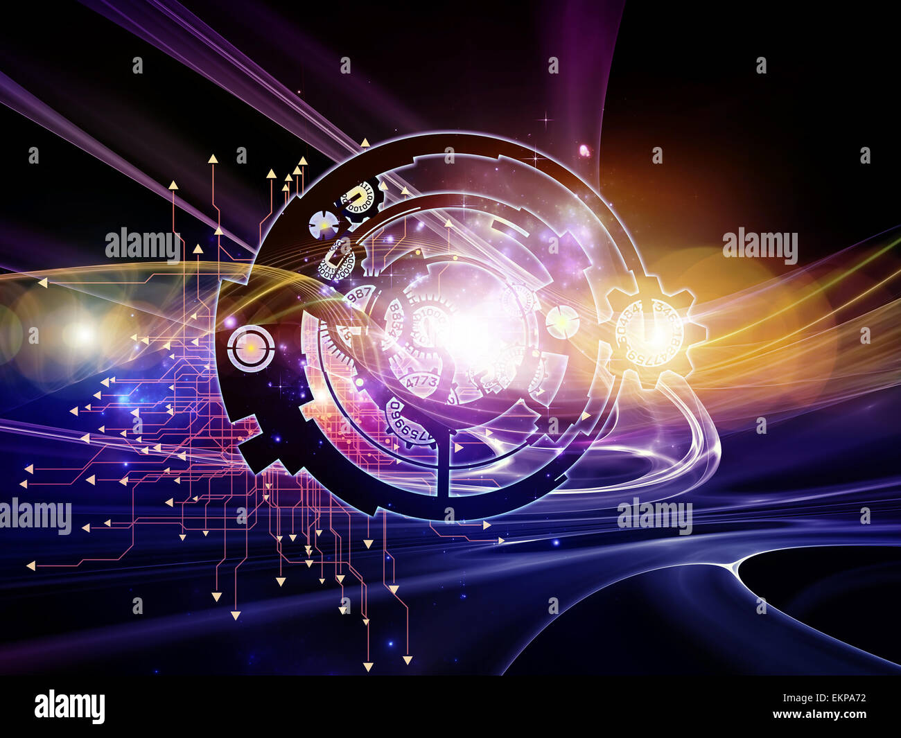 Digital Processing Technologies Stock Photo - Alamy
