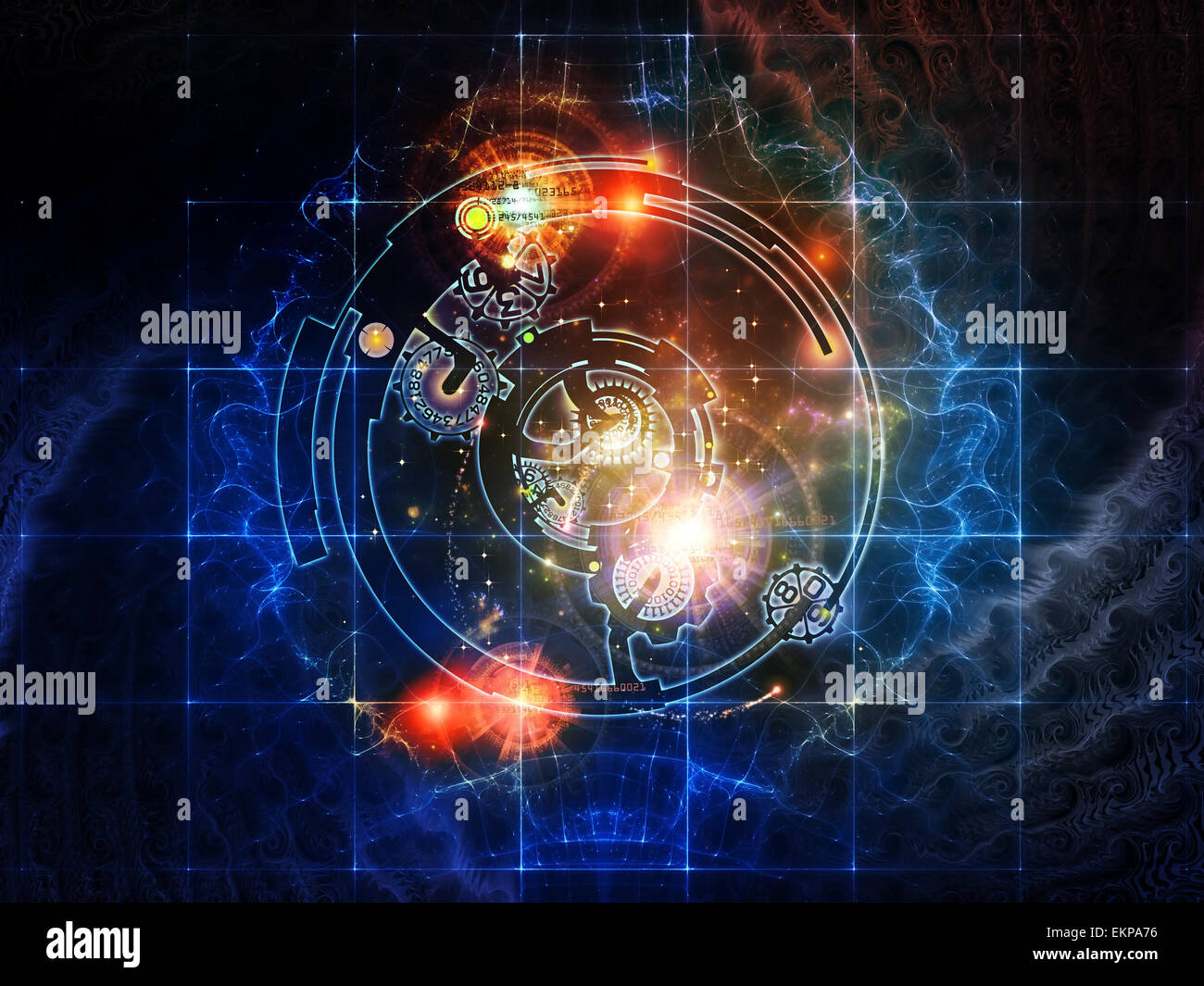 Elements of Digital Processing Stock Photo - Alamy