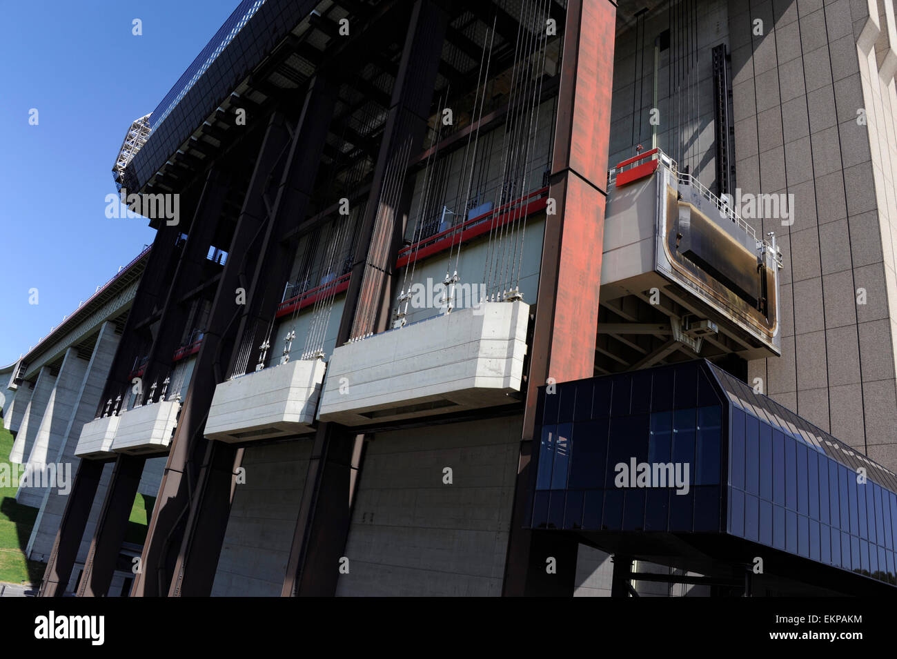 Strepy-Thieu boat lift,canal du Centre,near Binche,Belgium Stock Photo ...