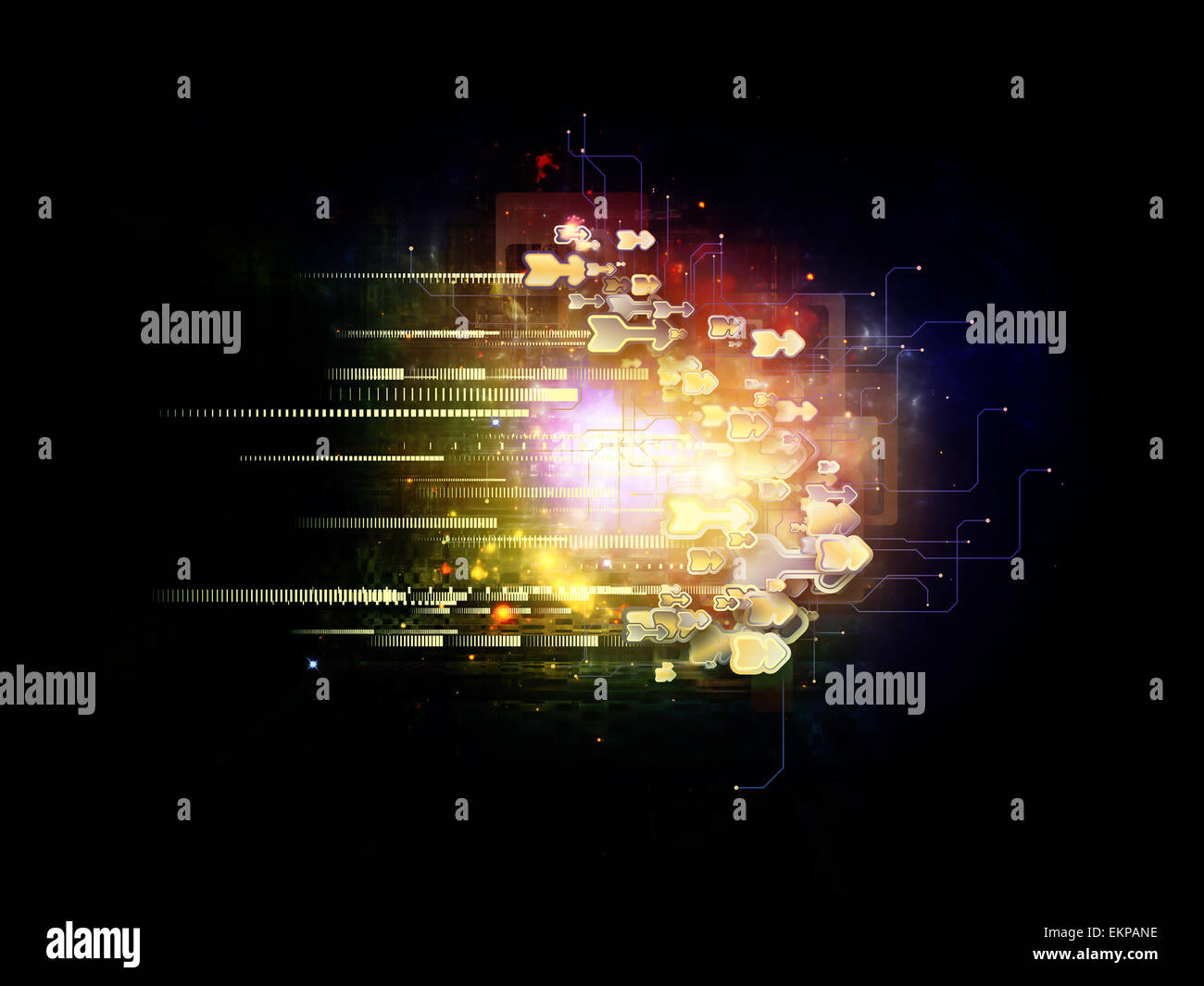 Acceleration of Cloud Technology Stock Photo - Alamy