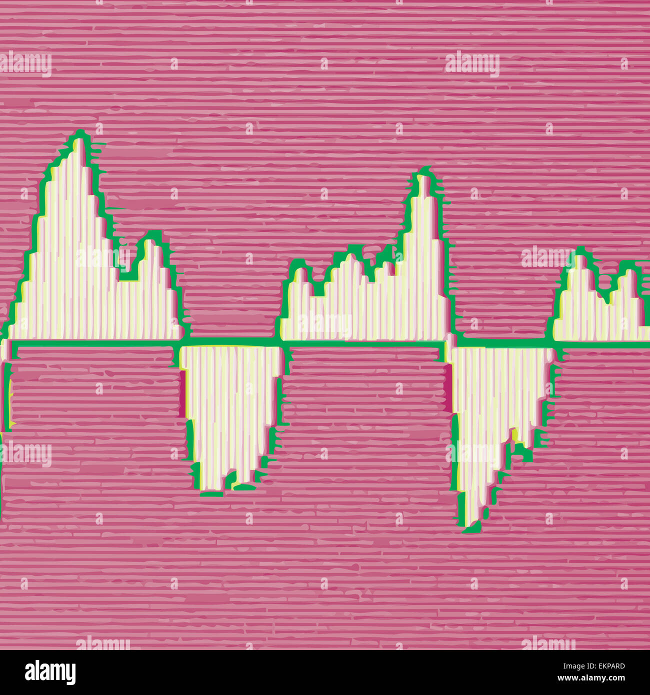 Waveform vibrations hi-res stock photography and images - Alamy