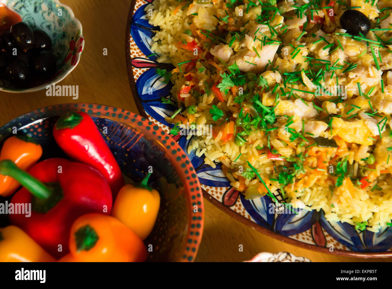 Fish paella hi-res stock photography and images - Alamy