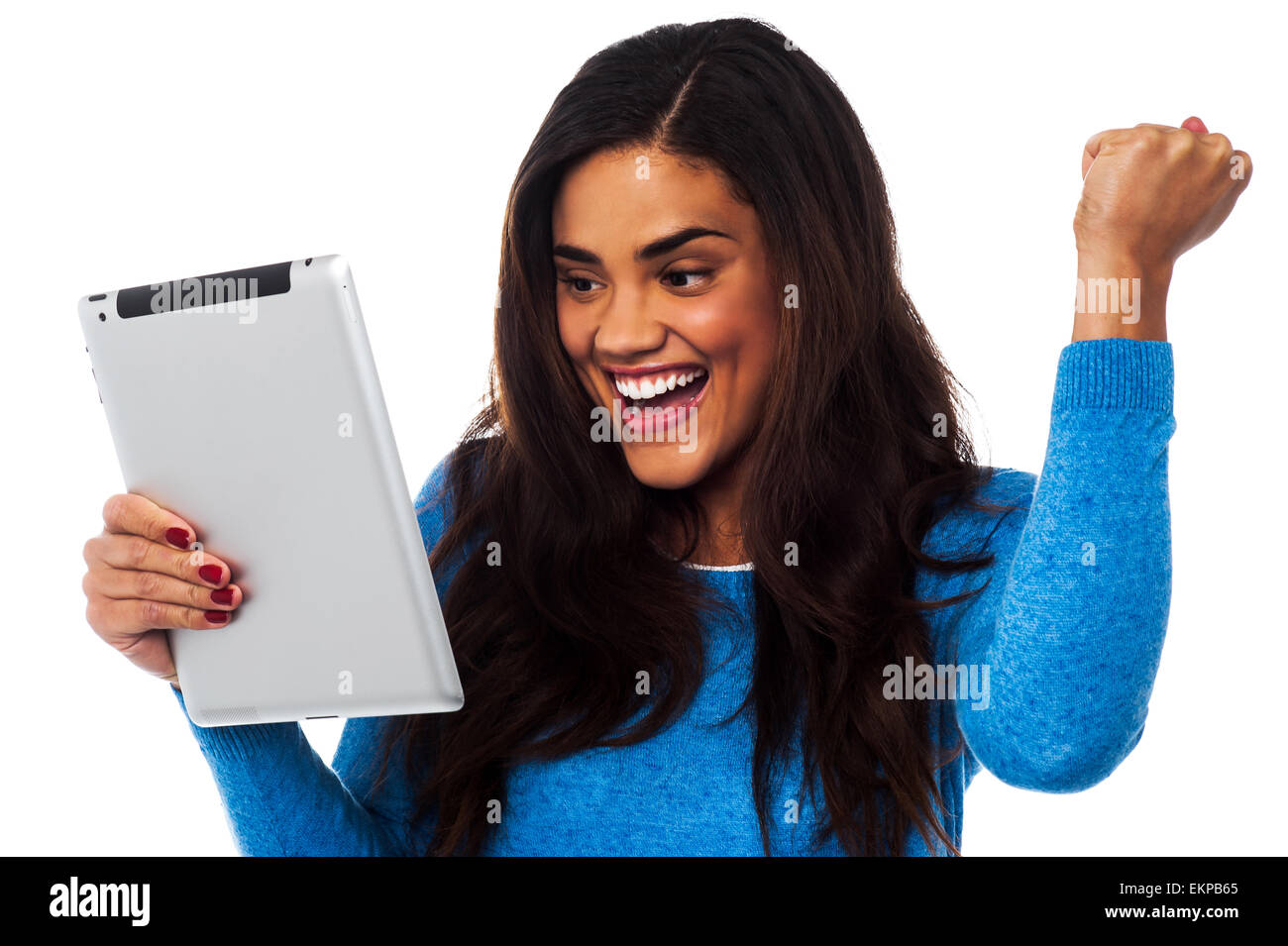 Portable touch pad hi-res stock photography and images - Alamy