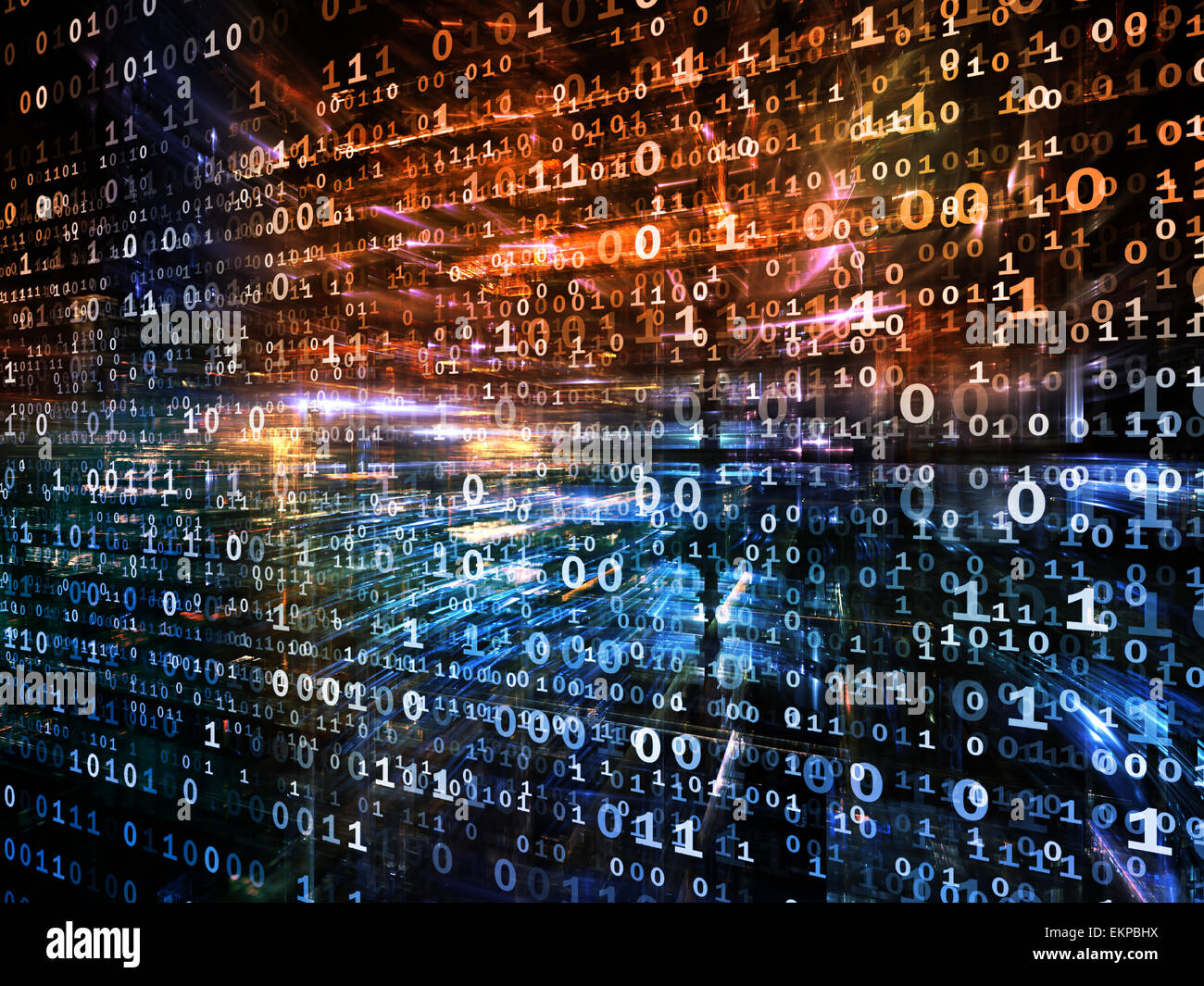 Stream of Fractal Dimensions Stock Photo - Alamy