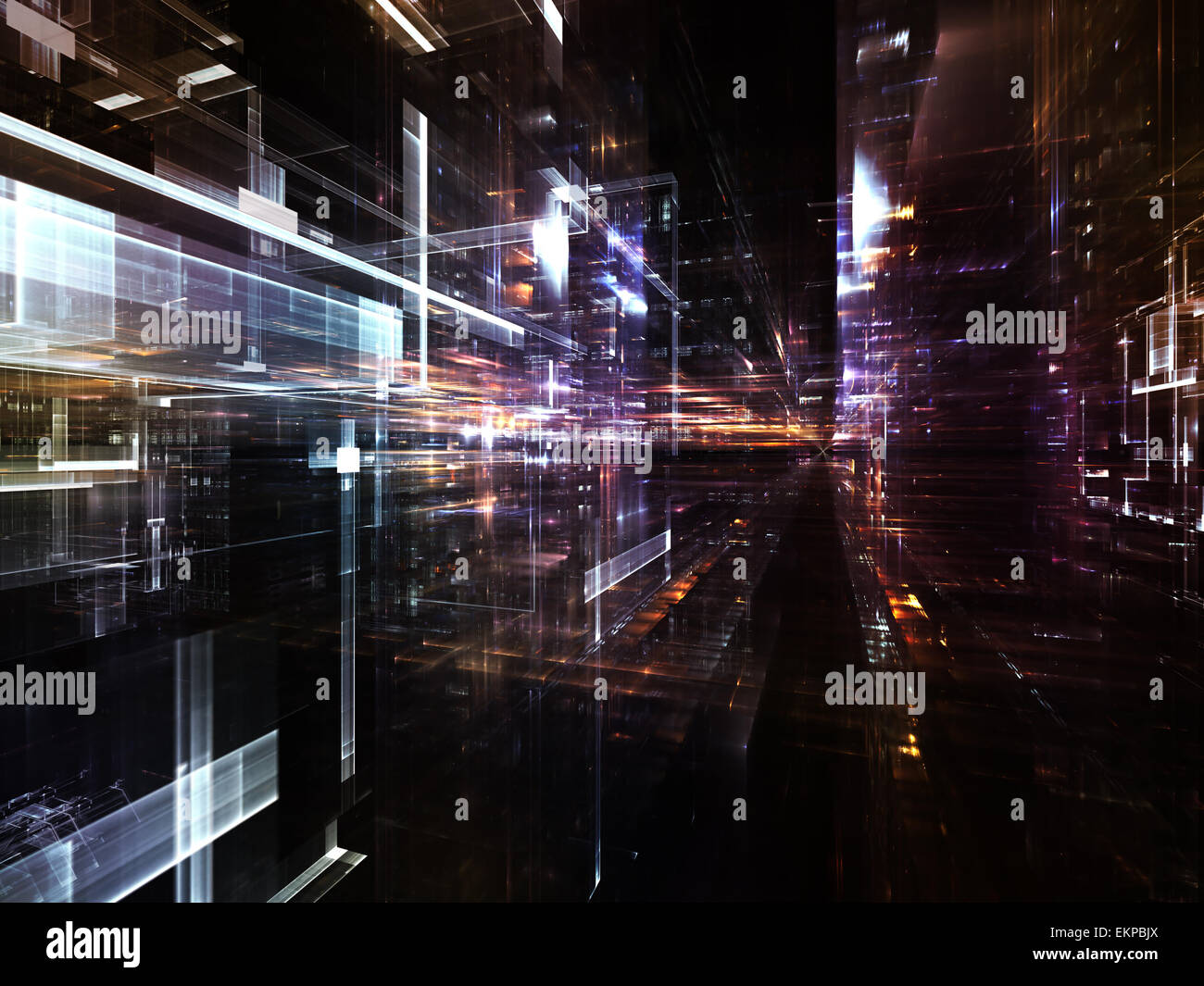 Fractal World Technologies Stock Photo - Alamy