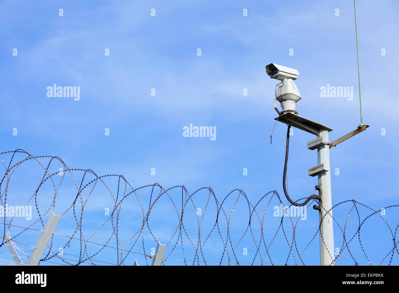 Cctv camera on top security hi-res stock photography and images - Alamy