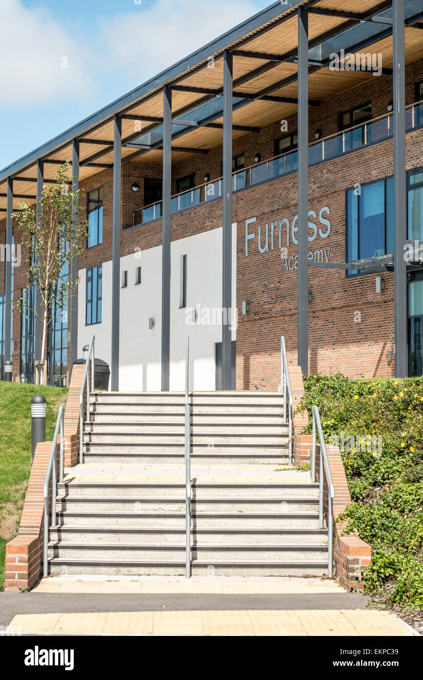 Furness Academy School Stock Photo - Alamy