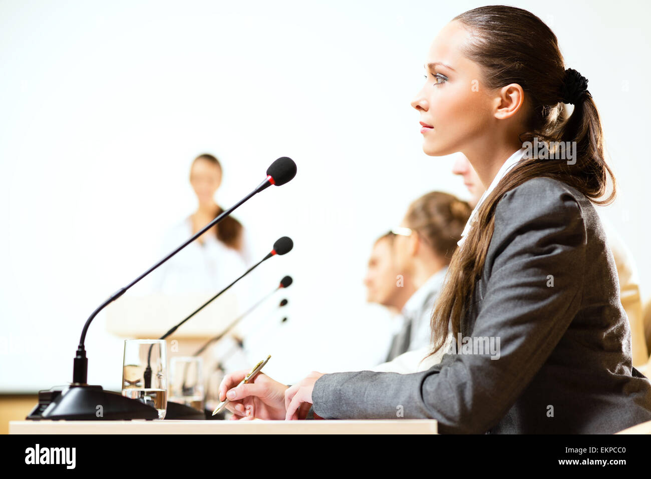 Adult audience conference hi-res stock photography and images - Alamy