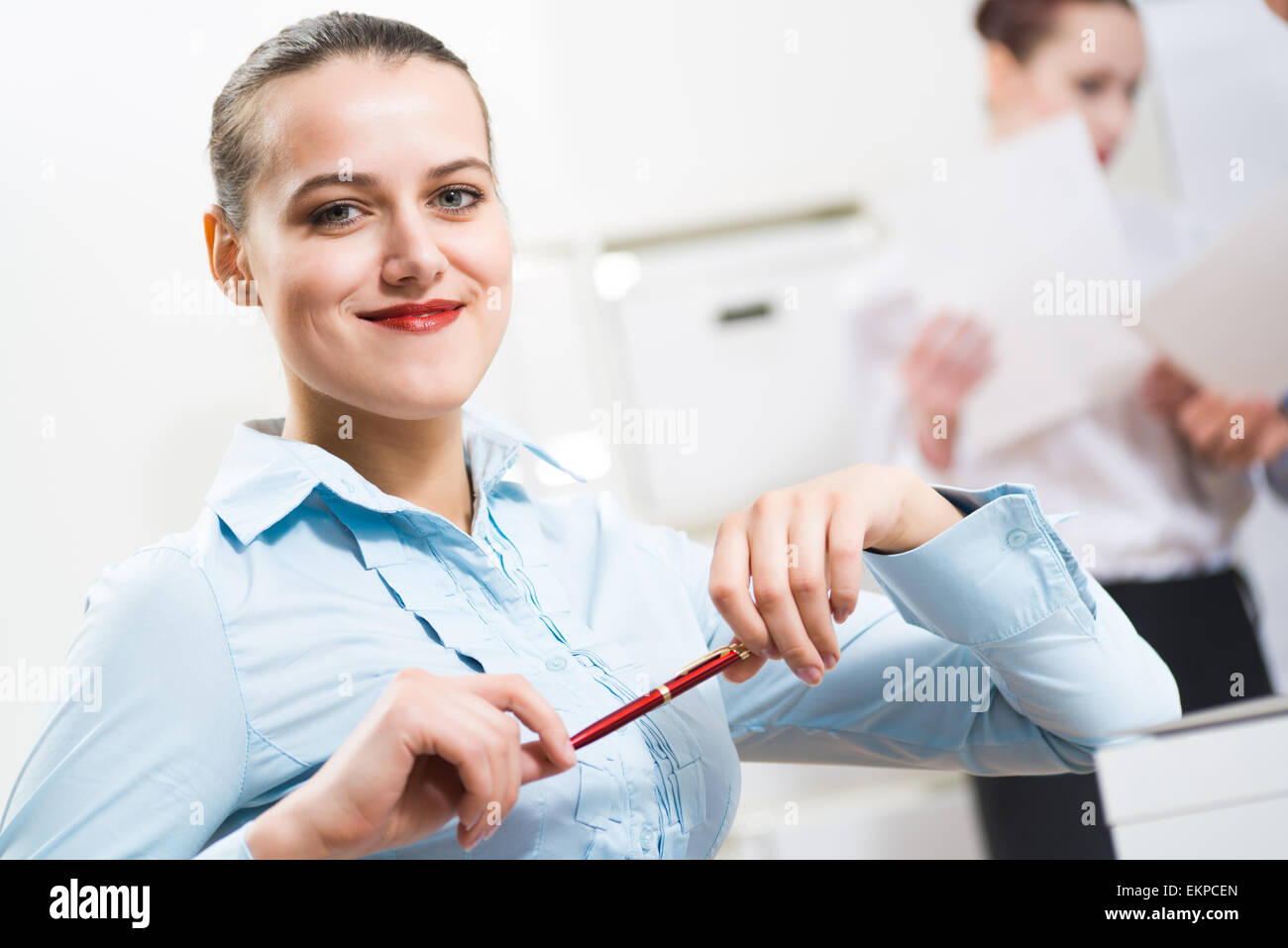 portrait of a business woman Stock Photo - Alamy