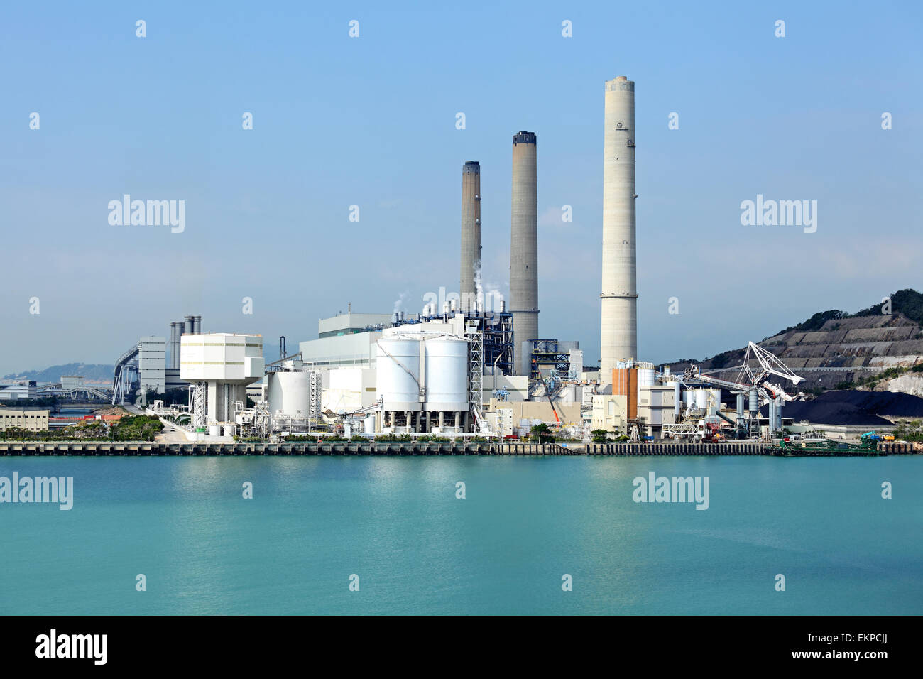 Electric power plant Stock Photo - Alamy