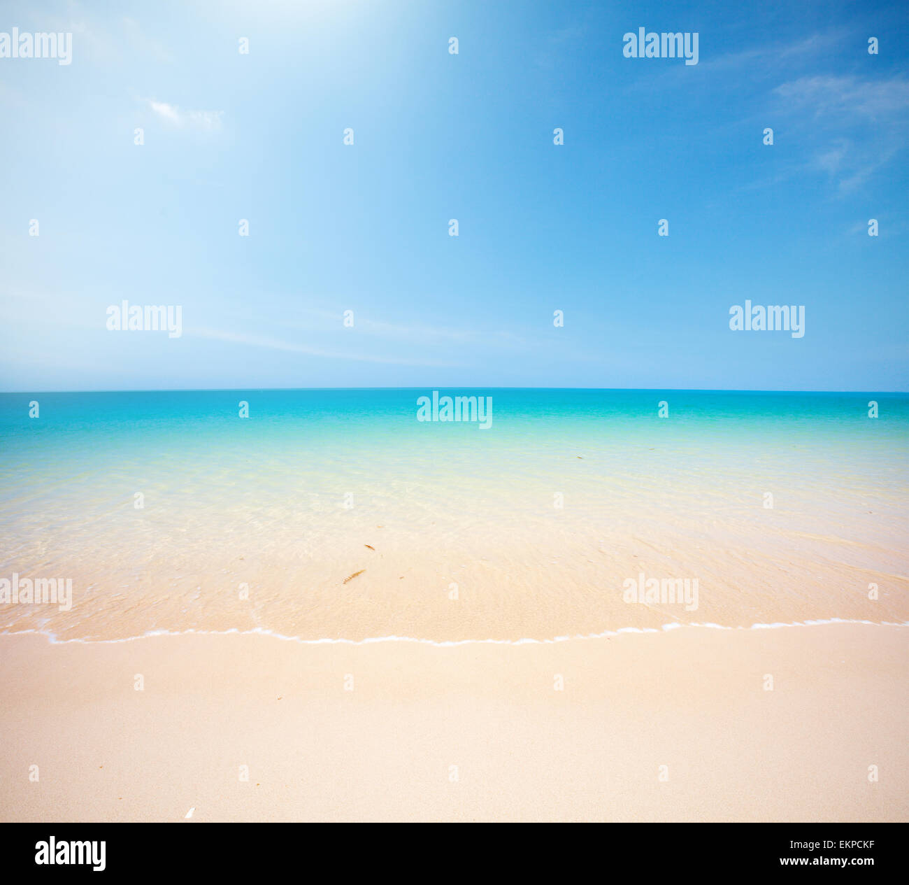 beach and sea Stock Photo - Alamy