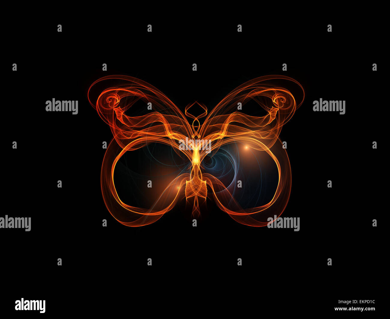 Butterfly Element Stock Photo - Alamy