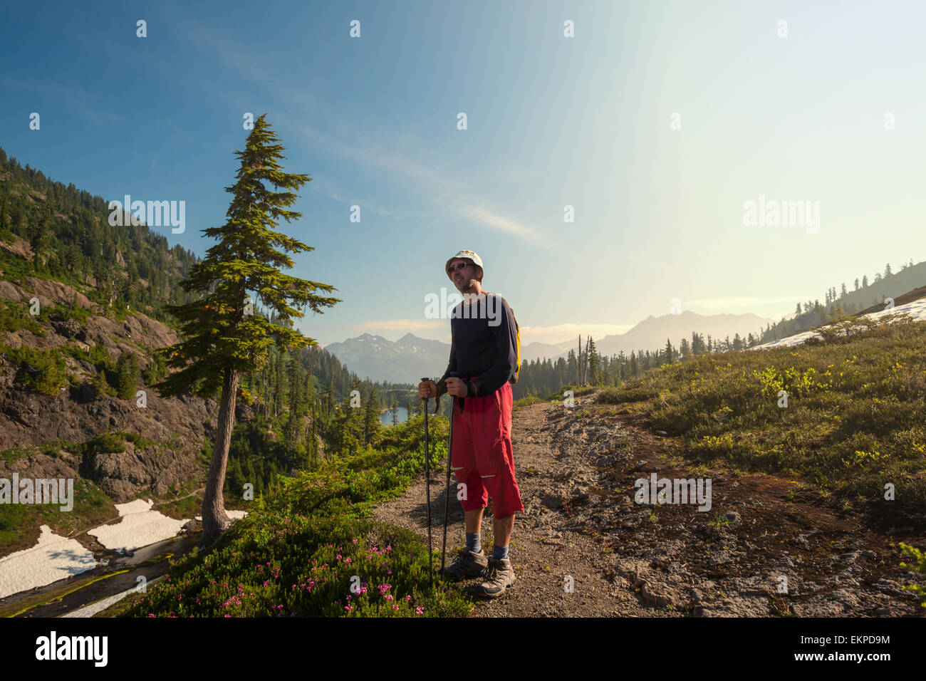Hike in Baker Area Stock Photo - Alamy