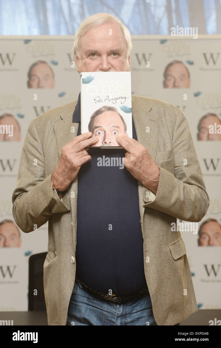 John Cleese promotes and signs copies of his new book 'So Anyway...' at ...