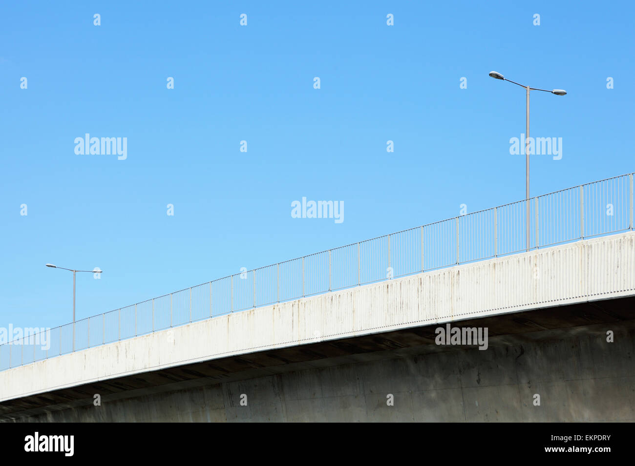 Lighting pole on highway Stock Photo - Alamy