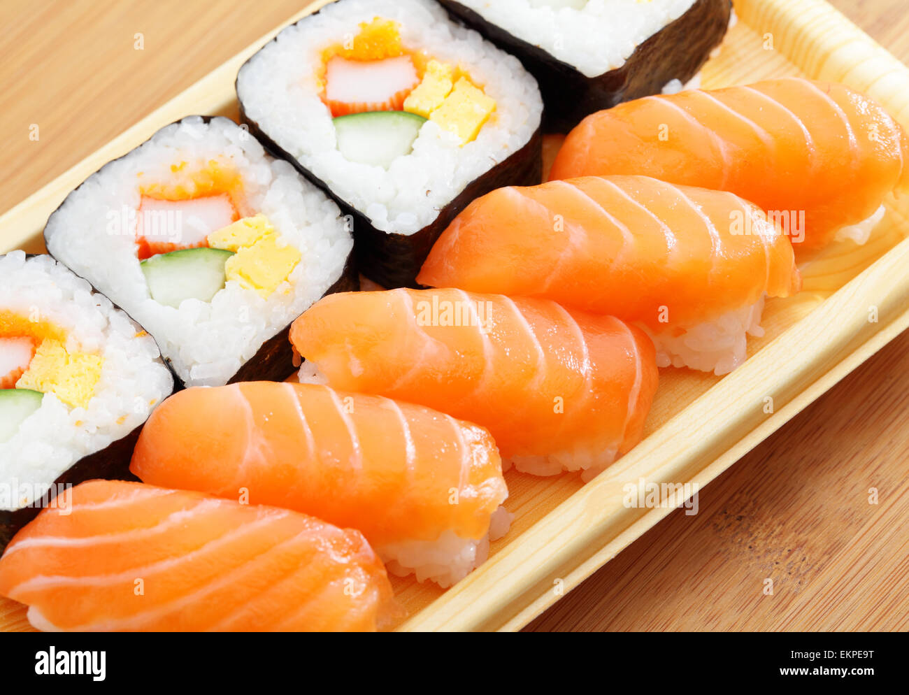 Japanese sushi bento box Stock Photo - Alamy