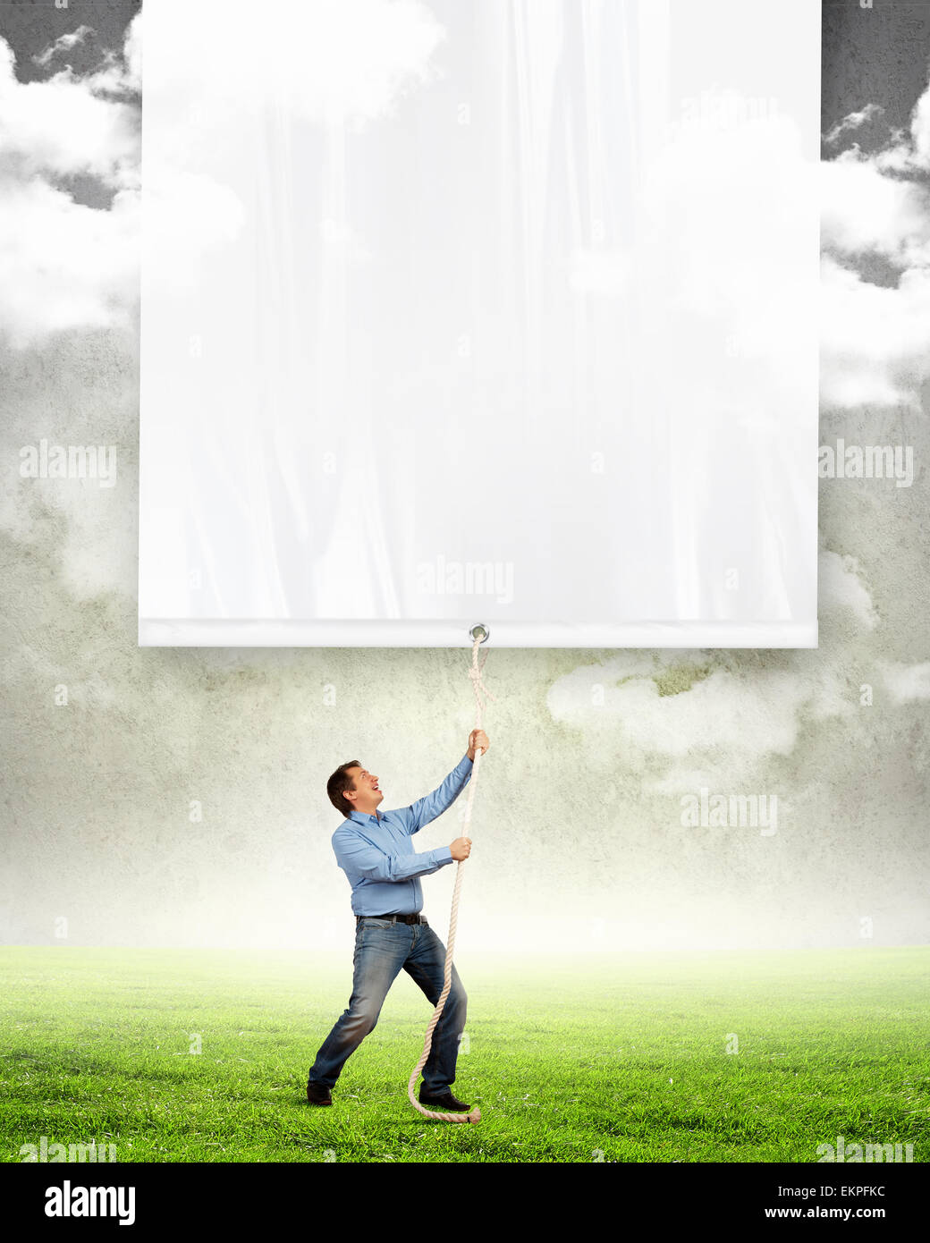 Pulling billboard hi-res stock photography and images - Alamy