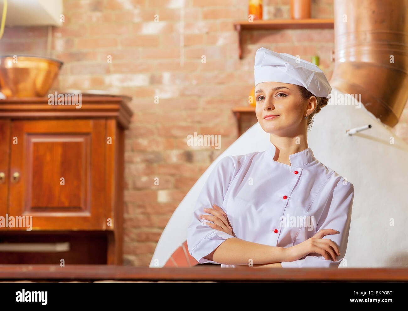 Young woman cook Stock Photo - Alamy