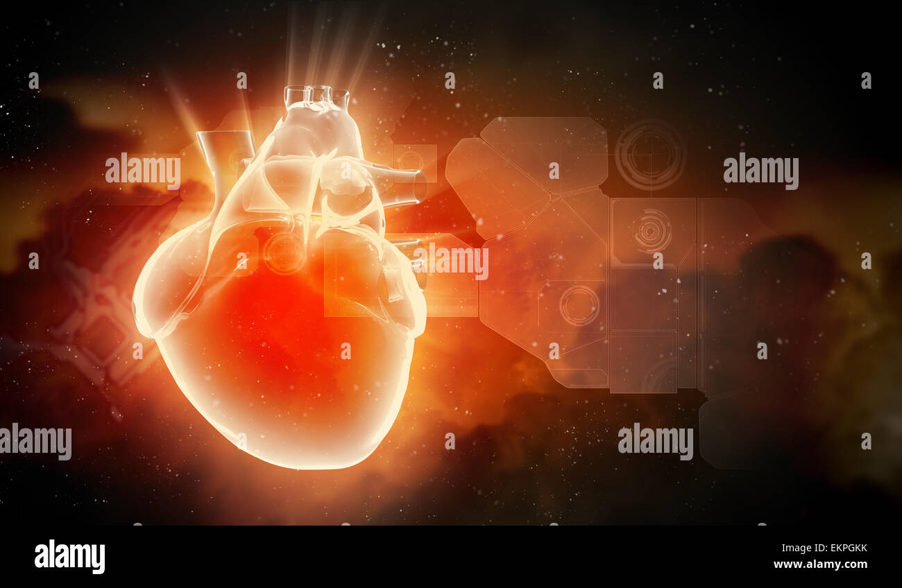 Human heart beats Stock Photo - Alamy