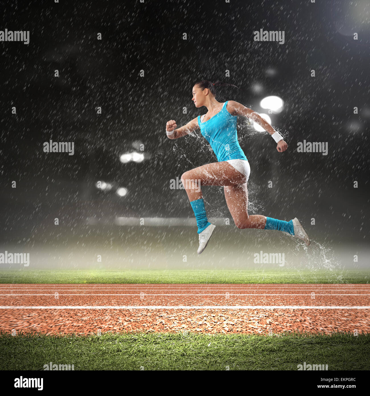 Sport young woman Stock Photo - Alamy