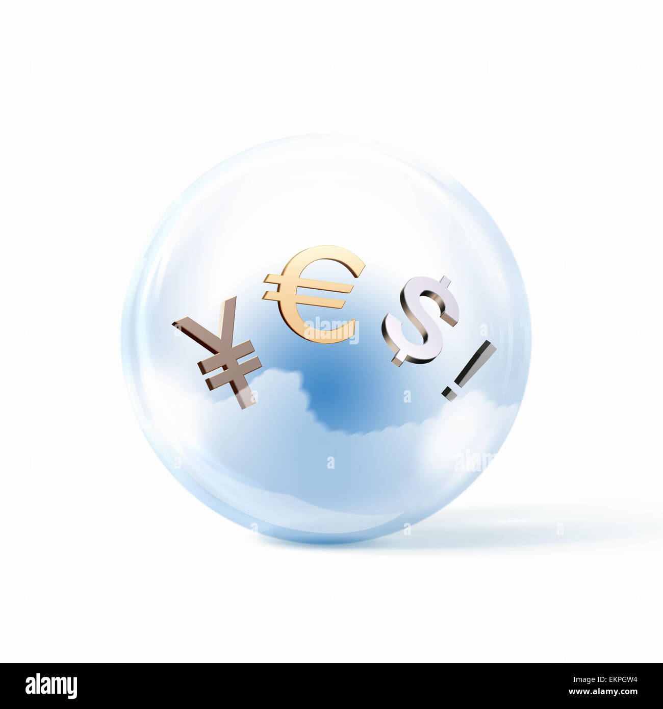 Currency exchange dollar euro ruble Cut Out Stock Images & Pictures - Alamy