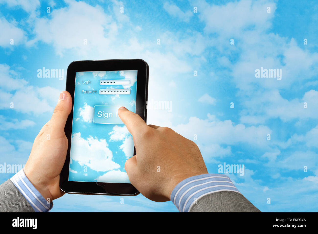 login with email and password Stock Photo - Alamy