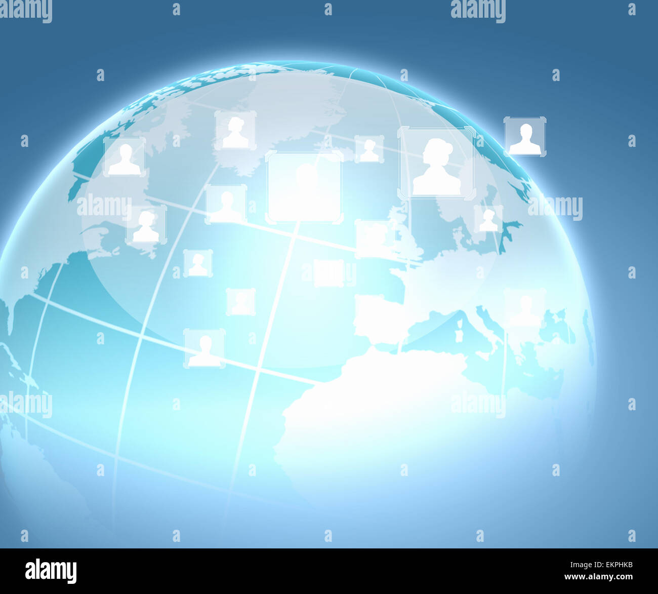 Internet concept illustration Stock Photo - Alamy
