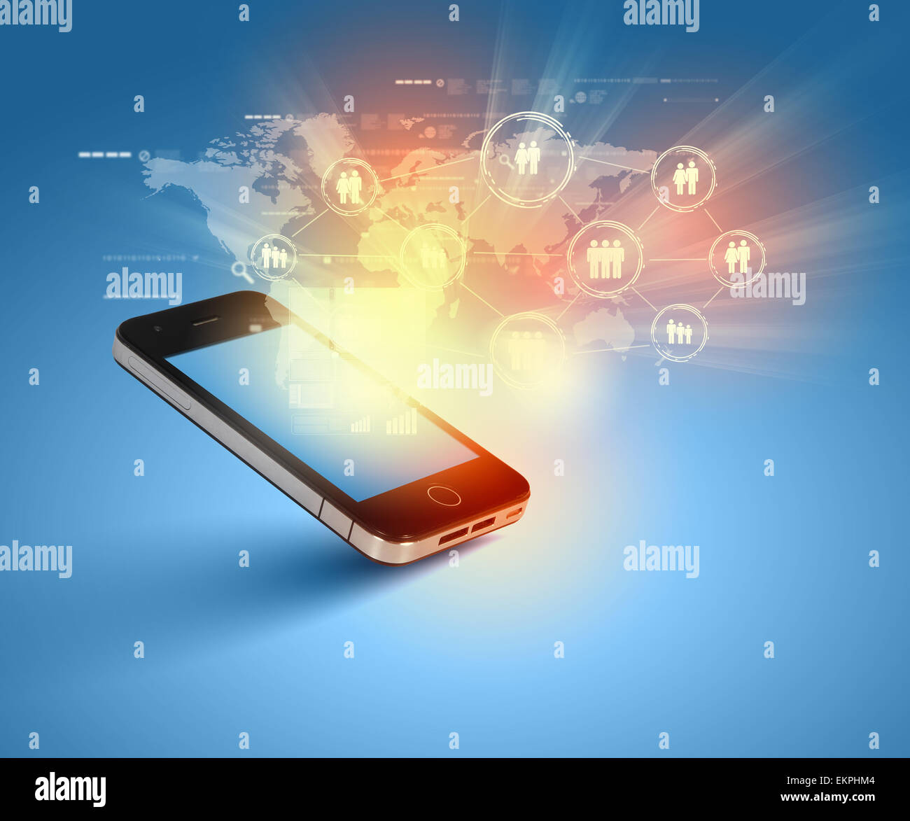 Modern communication technology hi-res stock photography and images - Alamy