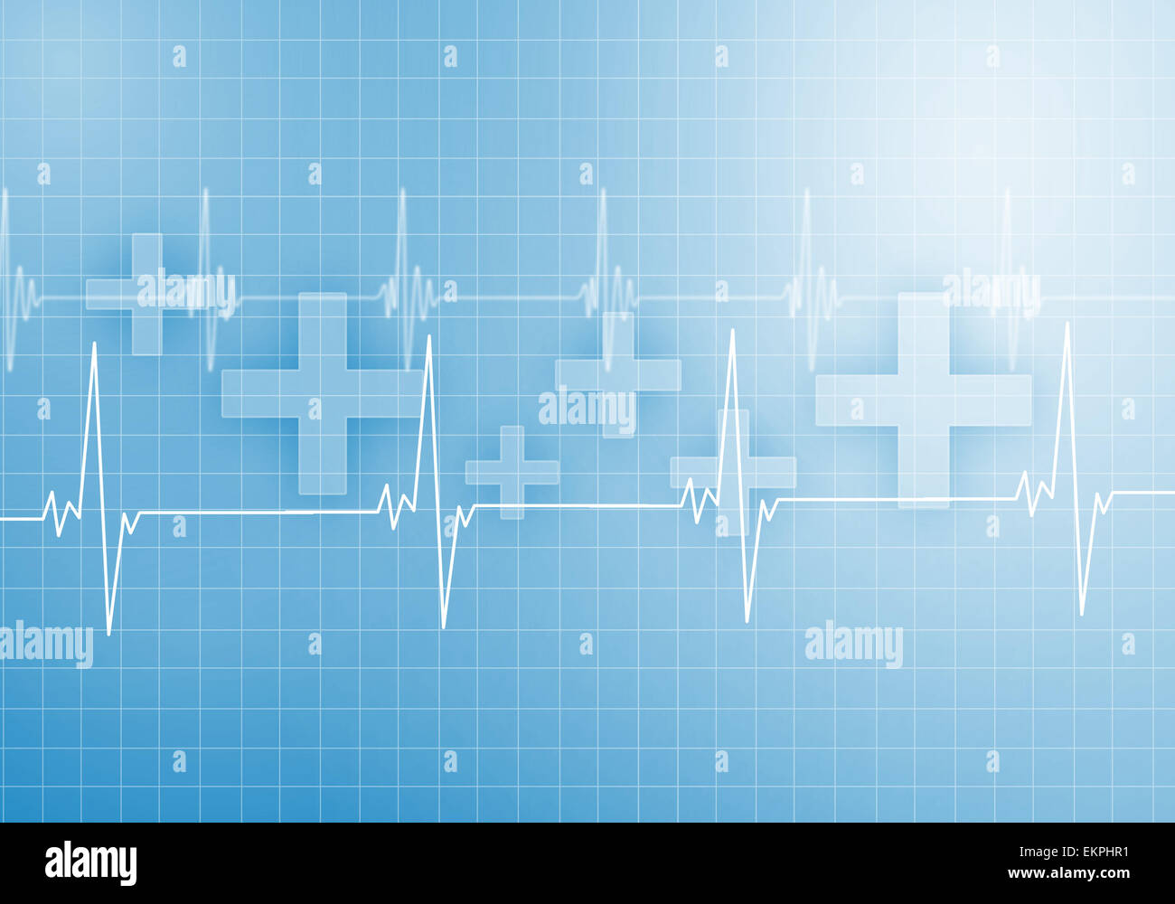 Heart beat illustration Stock Photo - Alamy