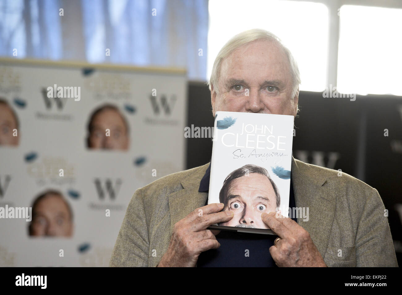 John Cleese promotes and signs copies of his new book 'So Anyway...' at ...