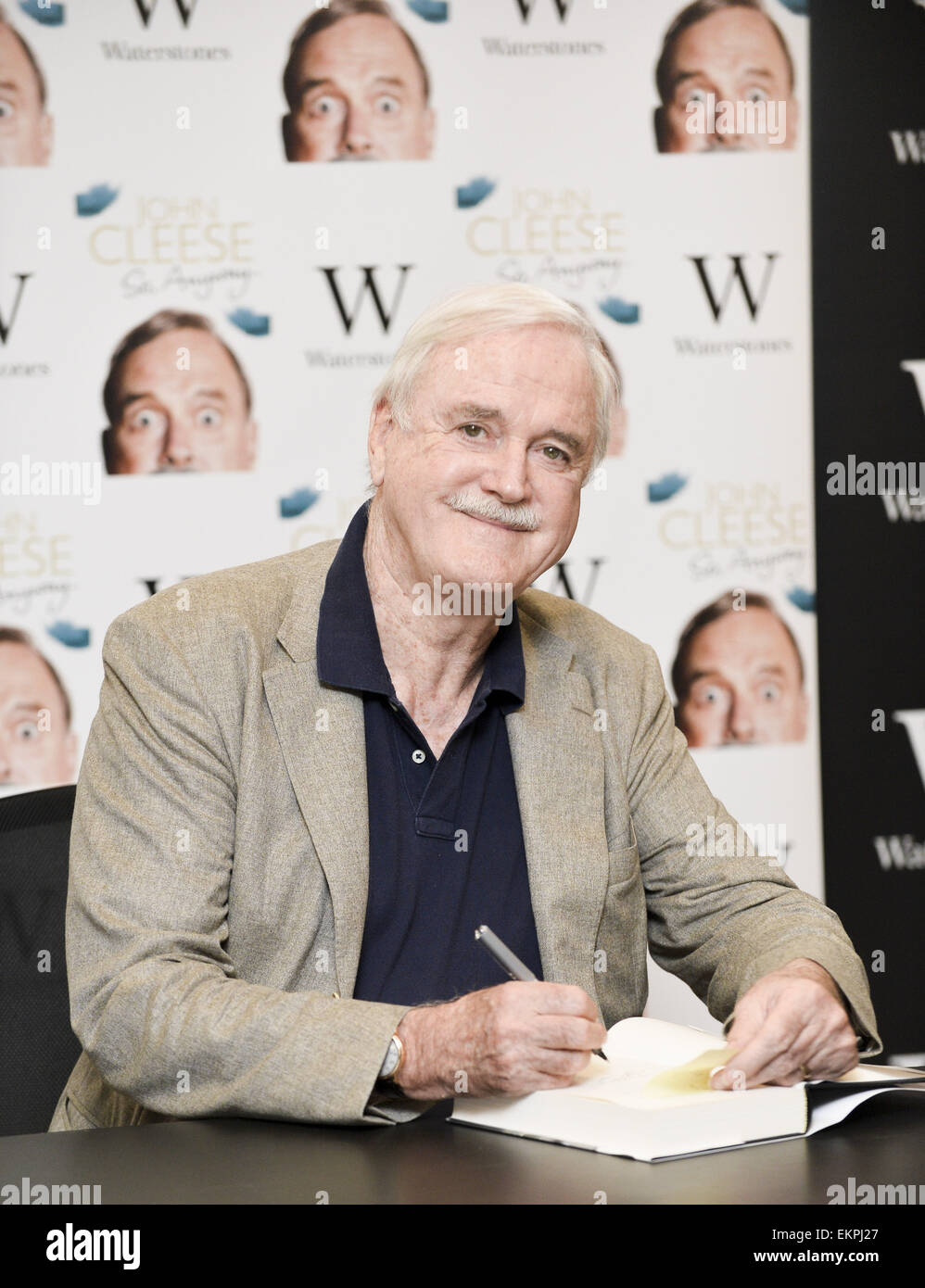 John Cleese promotes and signs copies of his new book 'So Anyway...' at ...