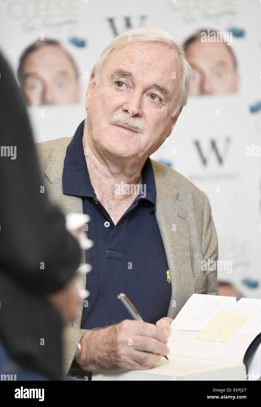 John Cleese promotes and signs copies of his new book 'So Anyway...' at ...