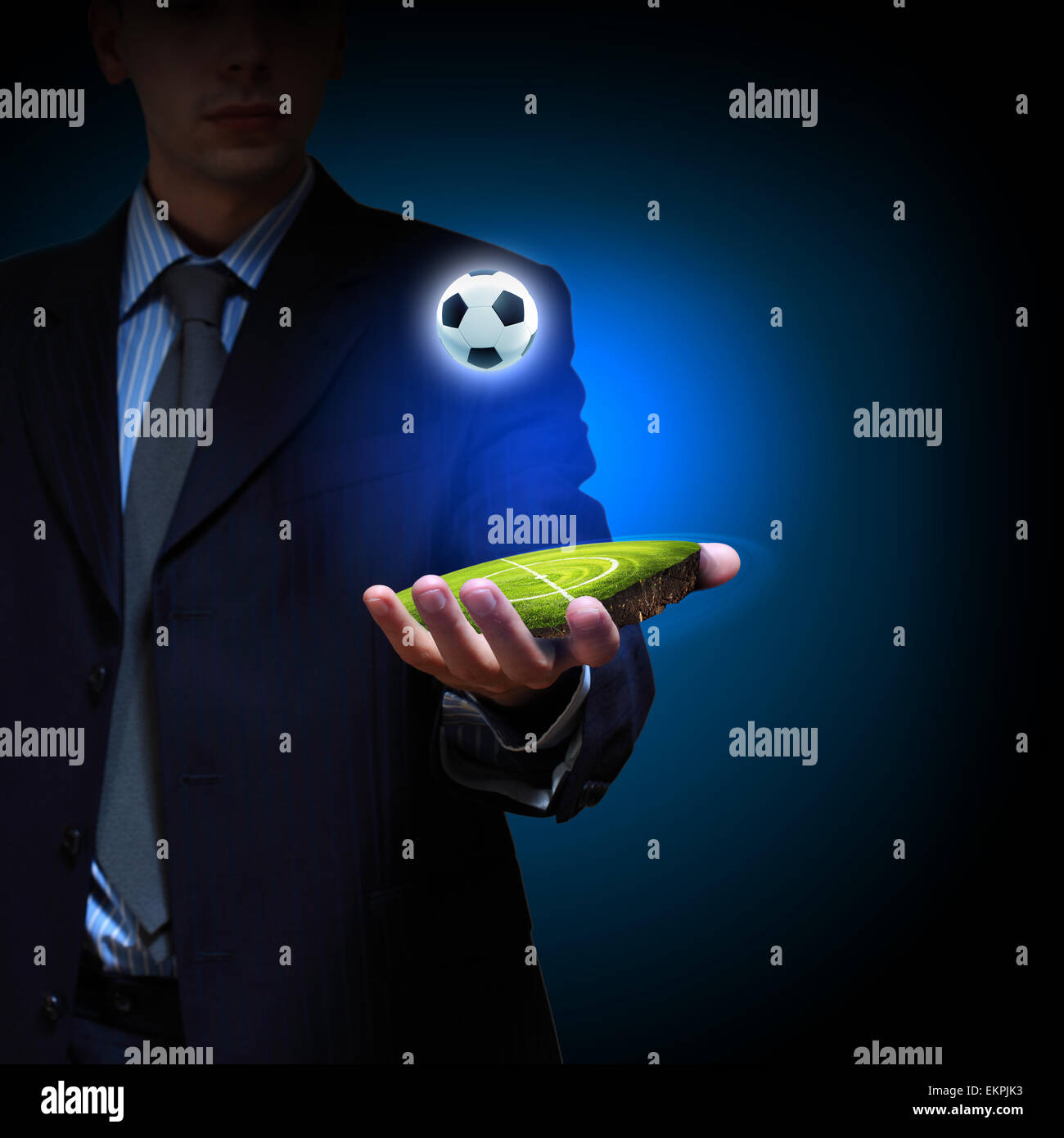 black and white soccer ball Stock Photo - Alamy