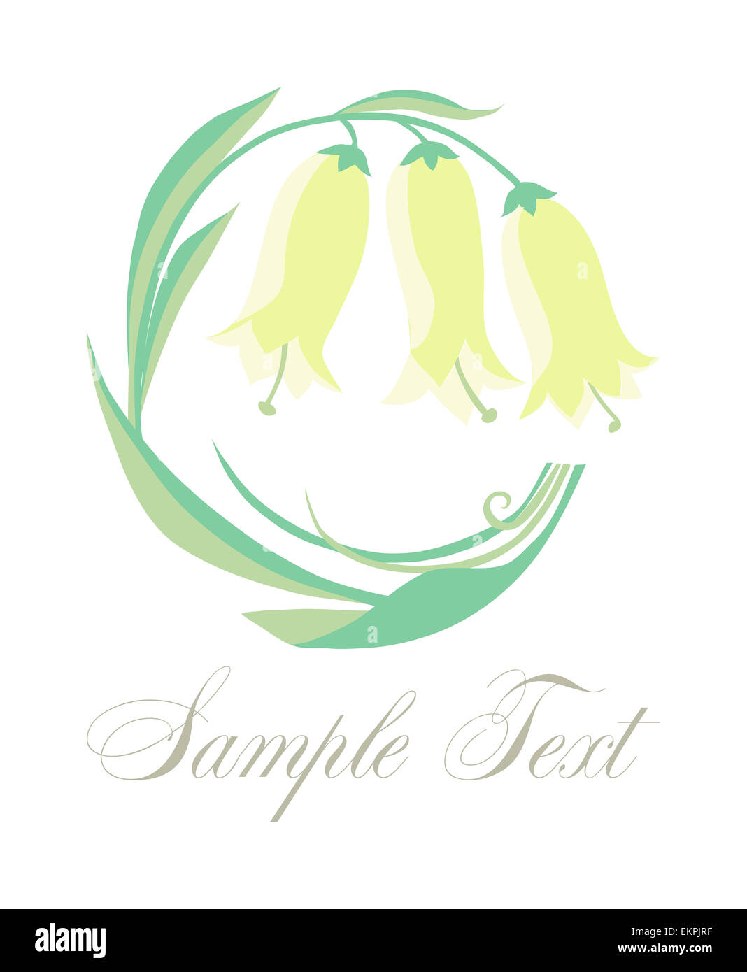 Bell shape flower Cut Out Stock Images & Pictures - Alamy