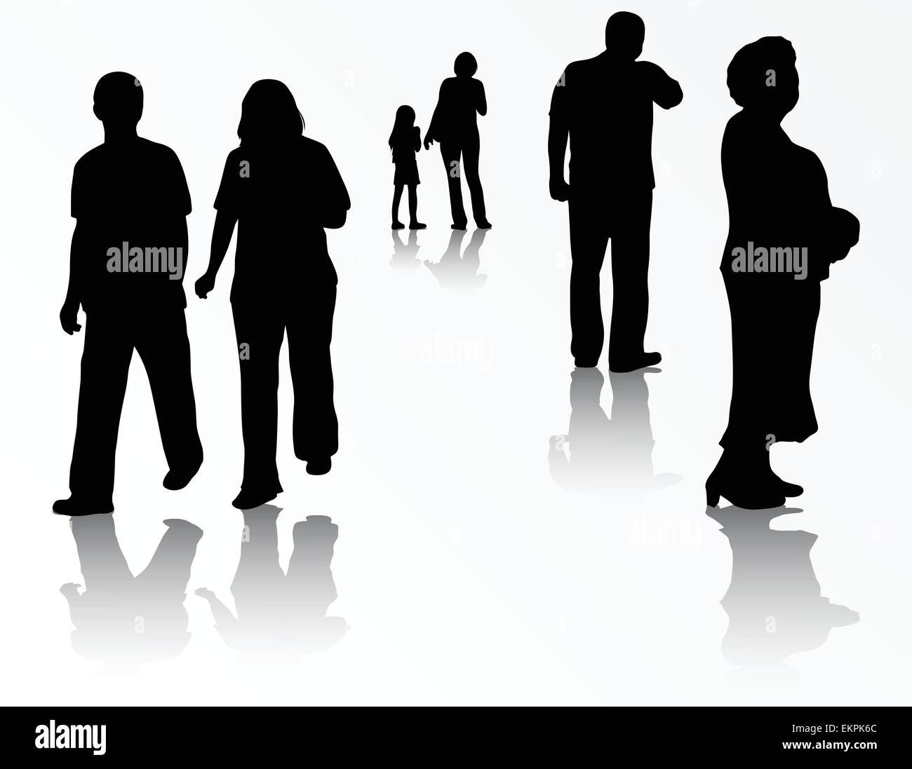 Group of people Stock Vector Image & Art - Alamy