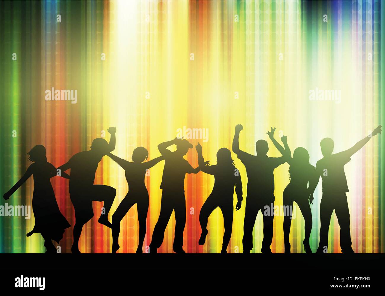 Abstract people dancing hi-res stock photography and images - Alamy