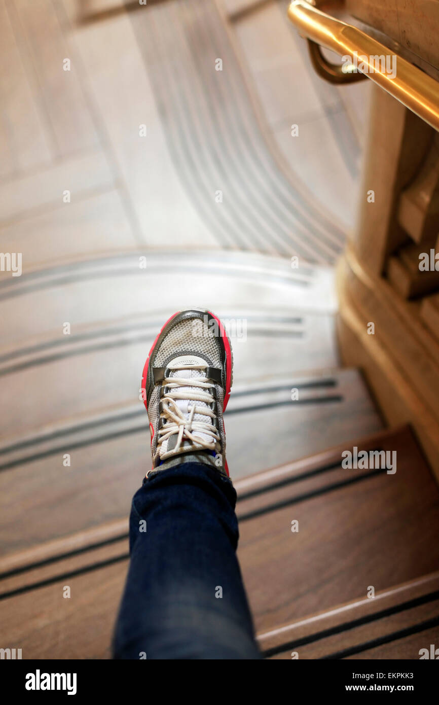 marble ladder and leg Stock Photo - Alamy