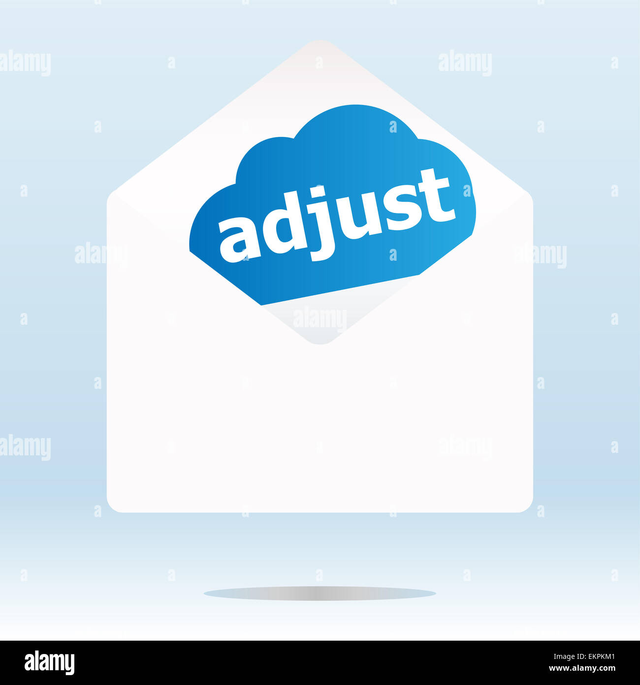 Adjust sign on white hi-res stock photography and images - Alamy