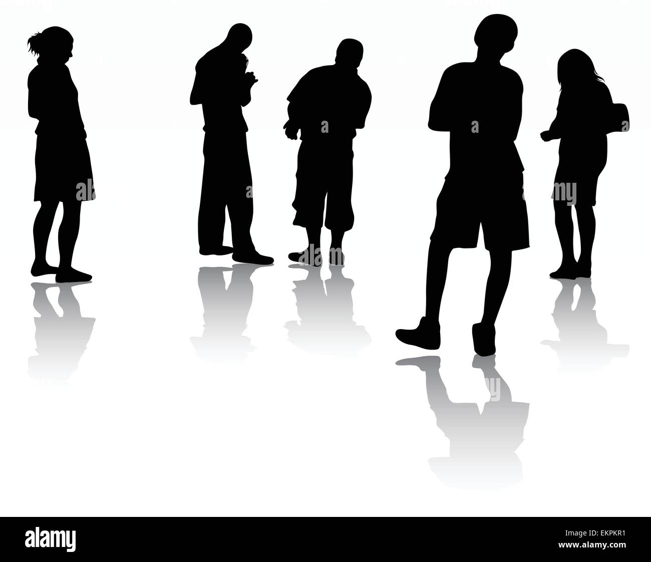 Summer person outside Cut Out Stock Images & Pictures - Alamy