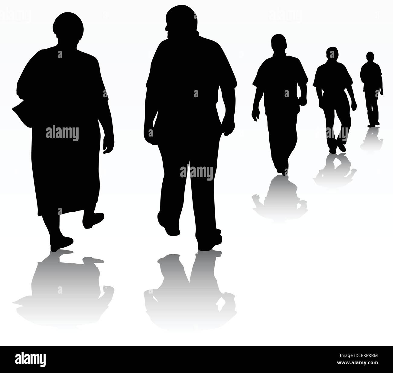 Young woman relaxing outside Stock Vector Images - Alamy