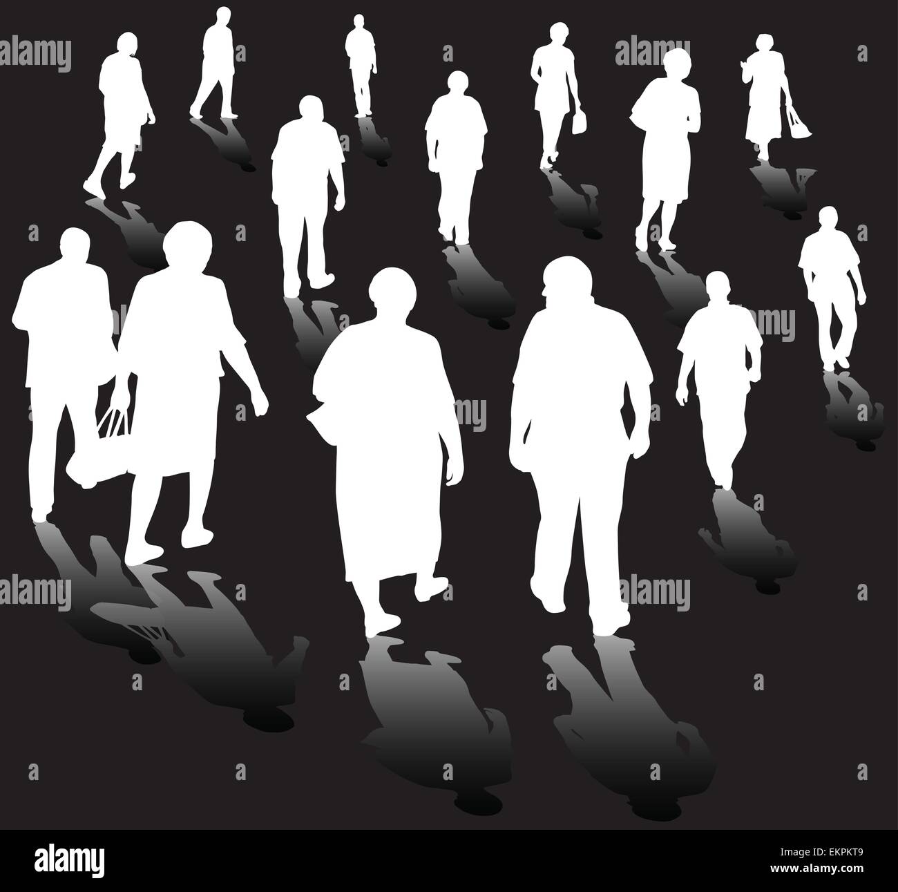 Mature adult male talking Stock Vector Images - Alamy