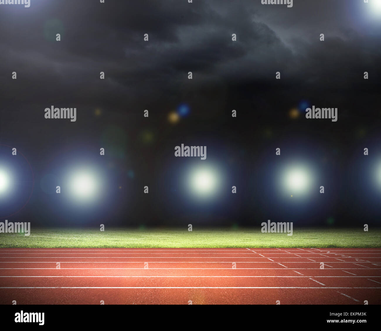 Lights of stadium Stock Photo - Alamy