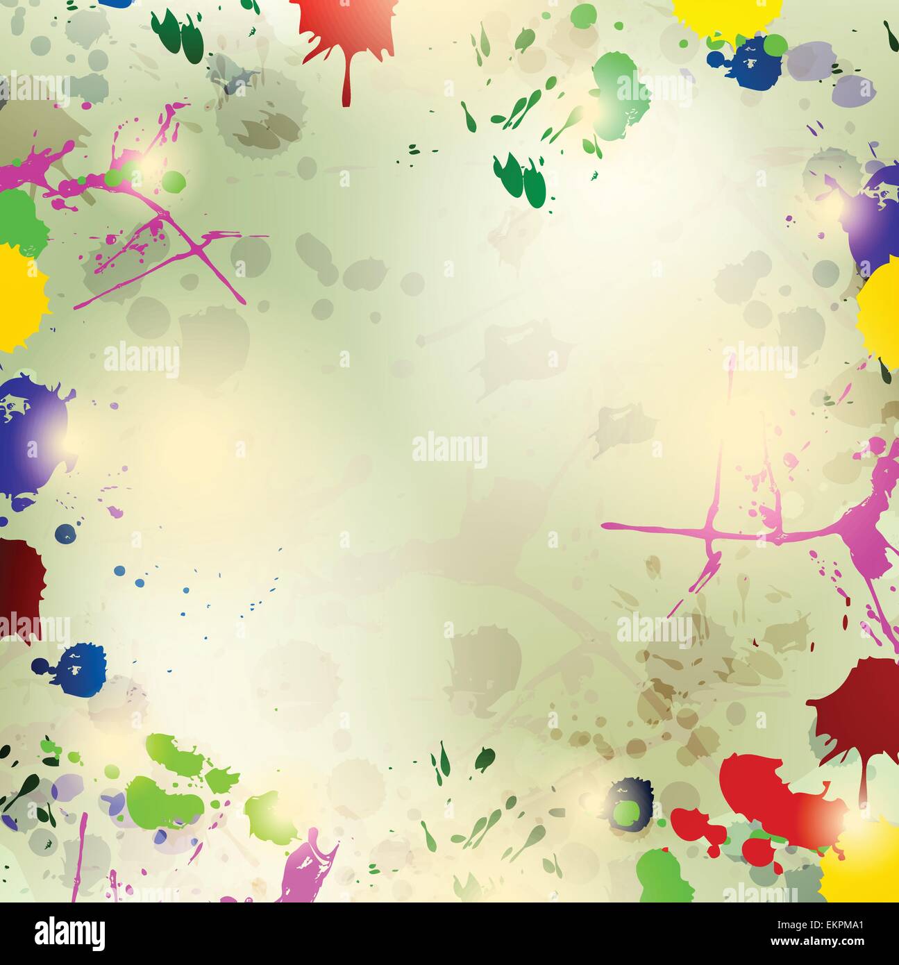 Multicolored fireworks background Stock Vector Images - Alamy