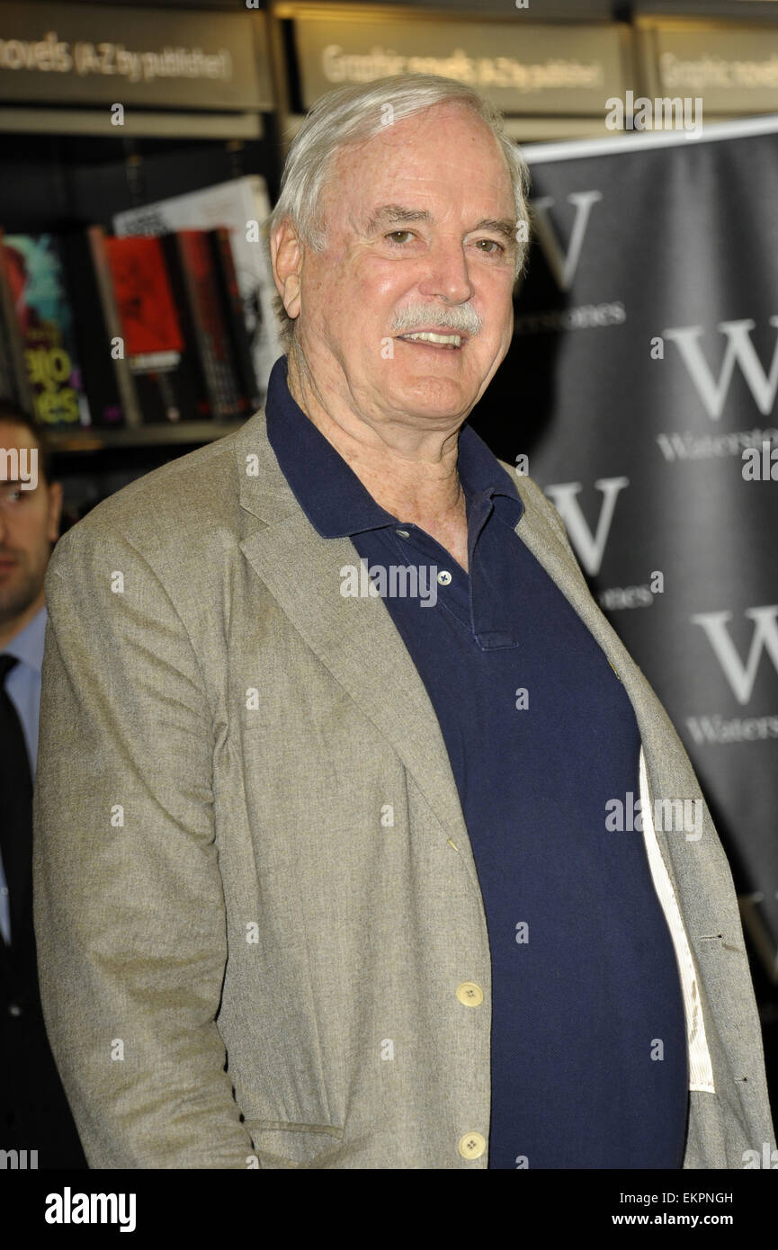 John Cleese signs copies of his new book 'So, Anyway..' at Waterstones ...