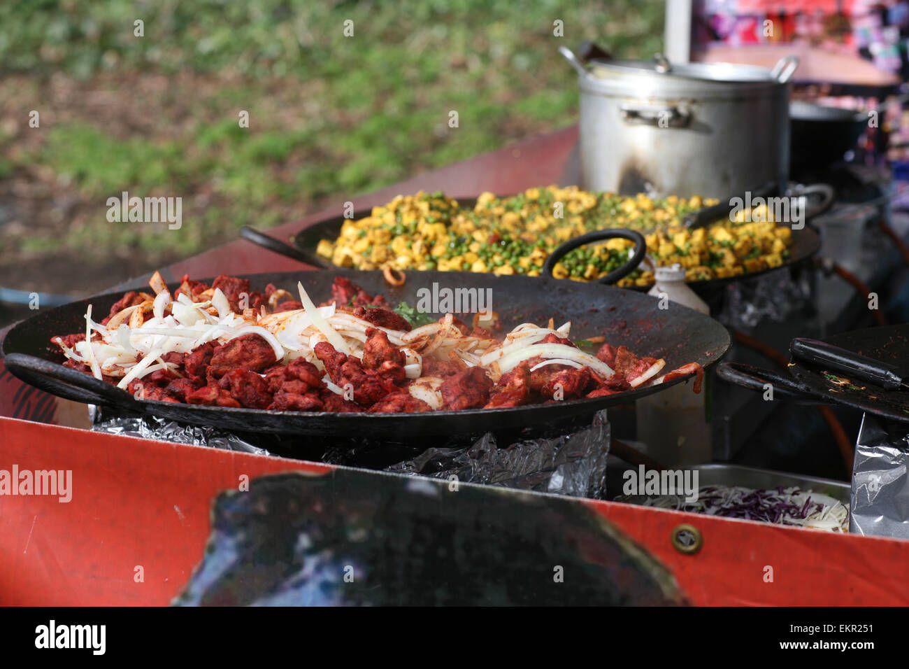 Indian Food Stall High Resolution Stock Photography and Images - Alamy